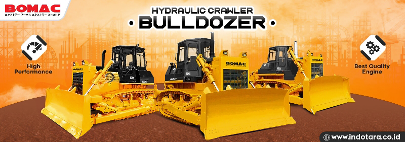 Jual Bomac Bulldozer, Harga Bomac Bulldozer, Bomac Hydraulic Crawler ...