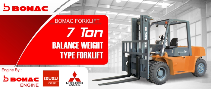 Jual Forklift 7 ton - Bomac Foklift