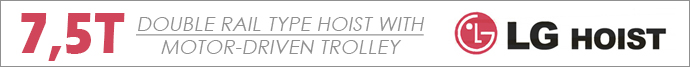 LG hoist, LG Wire Rope Hoist, Indotara Agen Tunggal LG Hoist