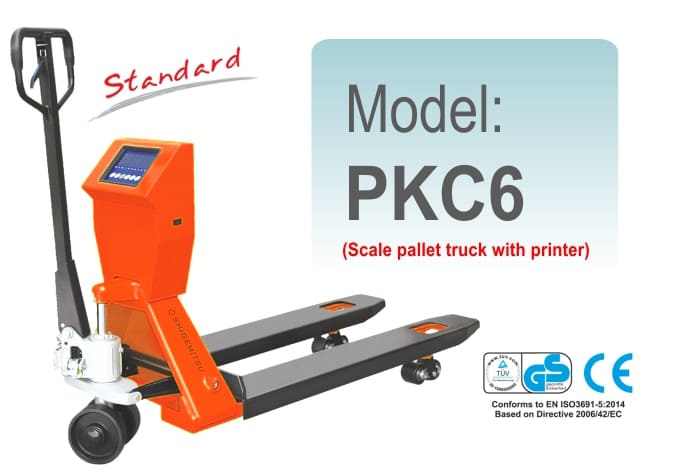 Jual Scale Pallet Truck PKC6 - Shigemitsu