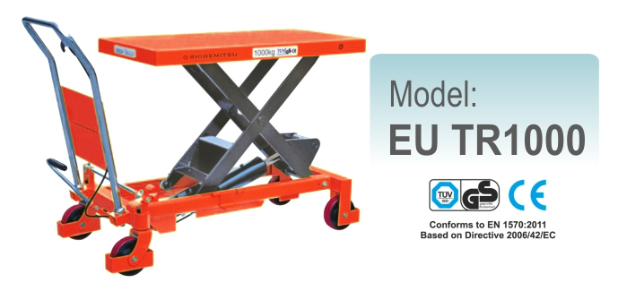 Jual Scissor Lift Table EU TR1000 - Shigemitsu