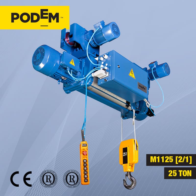 Jual Foot Mounted Hoist Podem