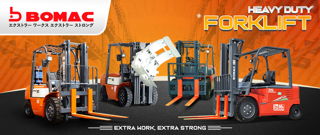 Distributor Forklift Bomac Mitsubishi