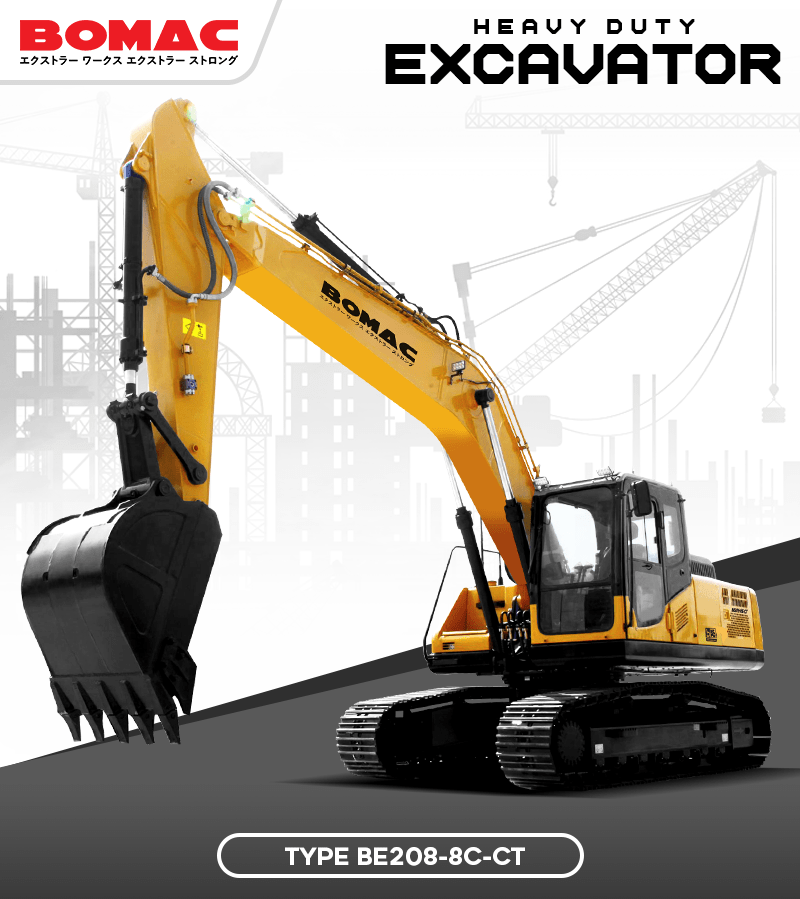 Jual Bomac Excavator,Harga Bomac Excavataor,Excavator Murah