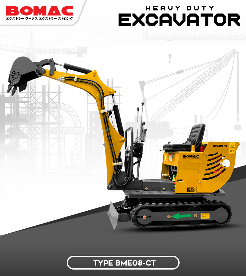 Jual Bomac Excavator,Harga Bomac Excavataor,Excavator Murah