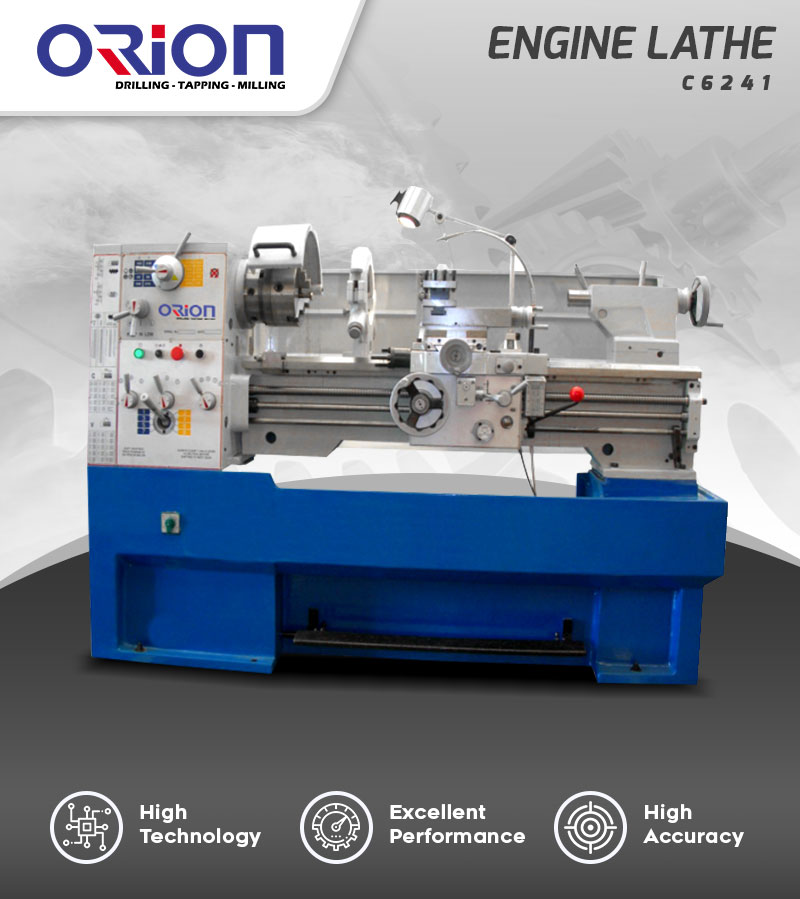 Jual Orion Heavy Duty Lathe Machine, Harga Orion Heavy Duty Lathe ...