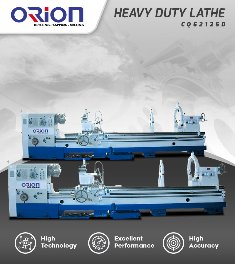 Jual Orion Heavy Duty Lathe Machine, Harga Orion Heavy Duty Lathe ...