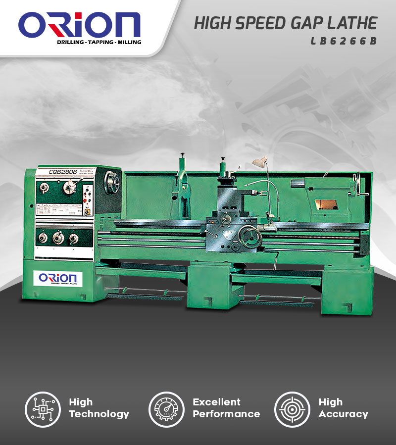 Jual Orion Heavy Duty Lathe Machine, Harga Orion Heavy Duty Lathe ...