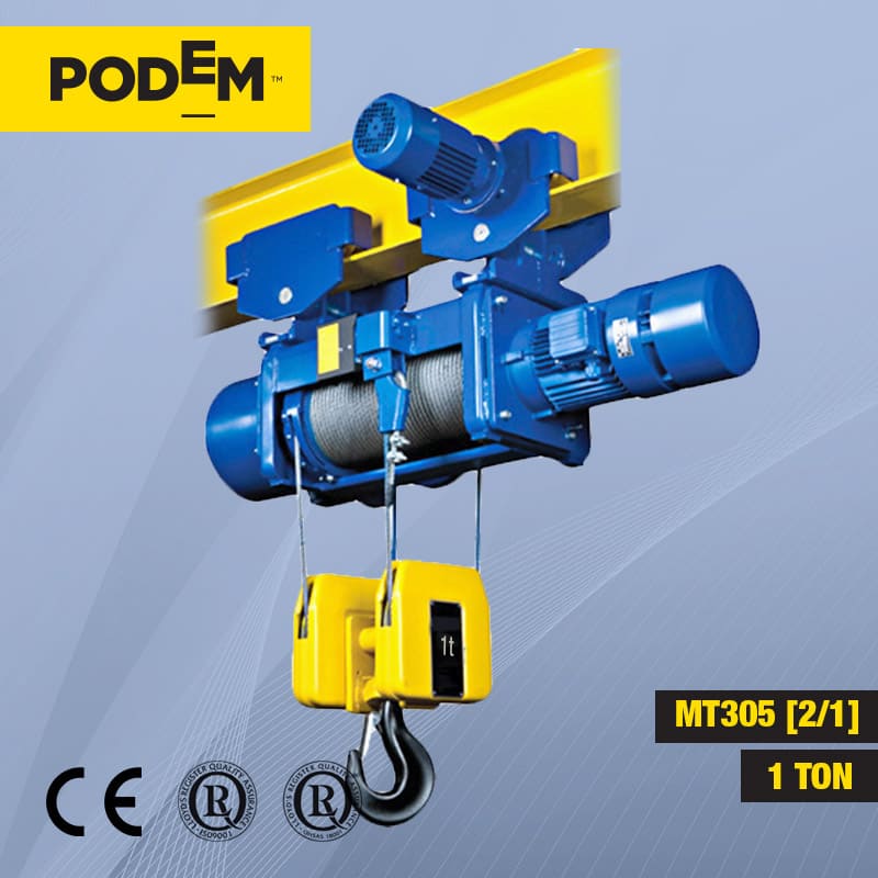 Jual Normal Headroom Hoist Podem
