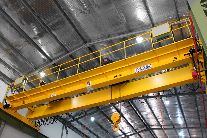 Indotara Fabrikasi Hoist Crane terbesar di Indonesia!