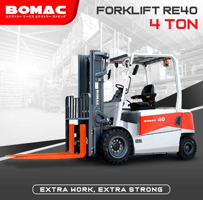 Bomac Diesel forklift - electric forklift - reach stacker