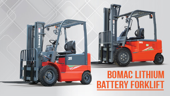 Bomac Diesel forklift - electric forklift - reach stacker