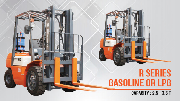 Bomac Diesel forklift - electric forklift - reach stacker
