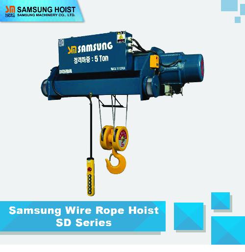 Samsung Wire Rope Hoist SD Series